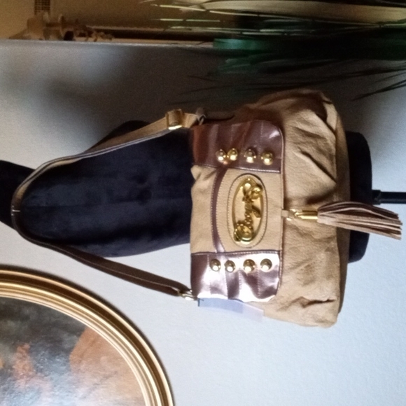COOGI | Bags | New Coogi British Tan Copper Medium Satchel Shoulder Bag ...
